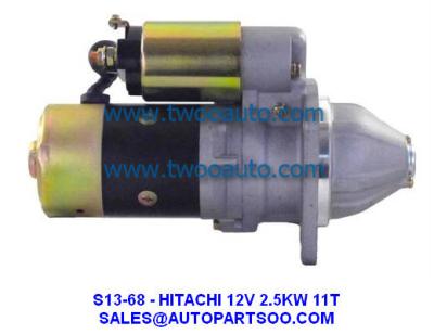 China 123500-77010, 12350077010, 124610-77010, 12461077010 - HITACHI Starter Motor 12V 2.5KW 11T for sale