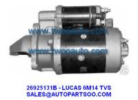 China LUCAS TVS Starter Motor 6M14 SERIERS 12V 2.2KW 10T 26925131B 26M251 for sale