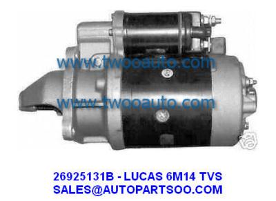 China International Harvester & Mahindra Tractor TVS Starter LUCAS 6m14 1233544R91 26024036A for sale