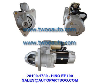 China NEW HINO EP100 STARTER MOTOR 24V 28100-1780 28100-1770 0350-602-003 28100-1520 03122-8030 for sale