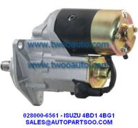China Starter Motor ISUZU NPR 4BC2 4BE1 4BD1 4BG1 12V 0280006560 028000-6560 128000-0491 for sale