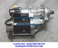 China 1-81100-324-0, 0-24000-3041 ISUZU 6HE1TC STARTER FOR ISUZU FORWARDER FRR FSR FTR 24V for sale