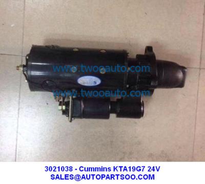 China 10461057, 10471057 - Cummins KTA19M NEW STARTER 24V for CLARK SCRAPER MOTORES DE ARRANQUE for sale