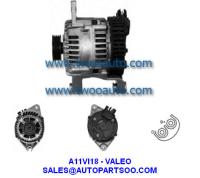 China A11VI38 A11VI44 A11VI56 - VALEO Alternator 12V 70A Alternadores for sale