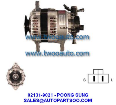 China 02131-9021 OK72A-18-300 - POONG SUNG Alternator 12V 75A Alternadores for sale
