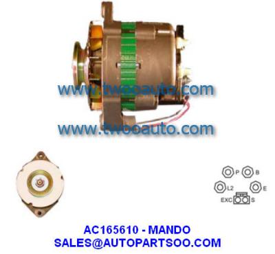 China AC165610 80E5884P 805884T - MANDO Alternator 12V 65A Alternadores for sale