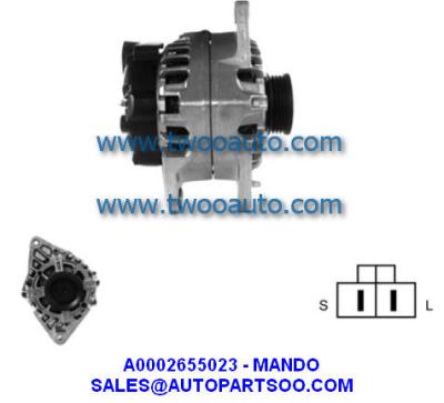 China A0002655023 AB190147 - MANDO Alternator 12V 90A Alternadores for sale