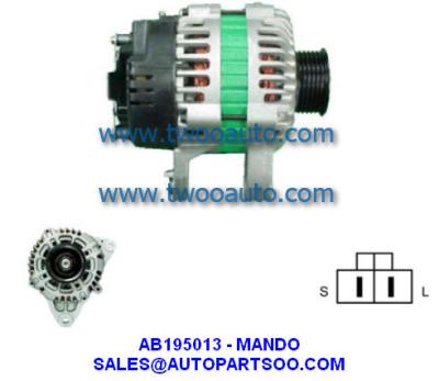 China AB195013 37300-37110 - MANDO Alternator 12V 95A Alternadores for sale