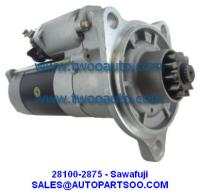 China Excavator New Starter 28100-2875 28100-E0300 Sawafuji Starter 0365-602-0028 for sale