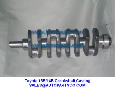China TOYOTA 15B 14B CRANKSHAFT CIGÜEÑAL CASTING TOYOTA 15B for sale