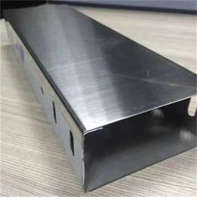 China OEM 201 Stainless Steel Cable Tray Rectangular Shape With Polishing Surface for sale