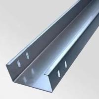 China Silver Raceway System Metal Cable Track Customizable Length Thickness 1.5mm for sale