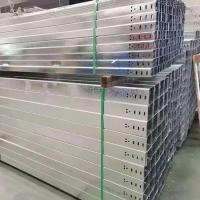 China Outdoor Hot Dip Galvanized Cable Tray Ventilation / Perforation Groove for sale