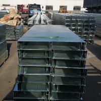China Custom Hot Dipped Galvanized Cable Tray Silver / Gray 1 Year Warranty for sale