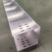 China Silver Cable Tray 50mm-1000mm Stainless Steel Cable Holder for sale