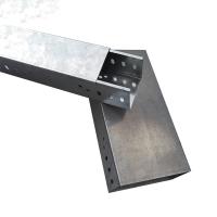 China 50mm-1000mm Suspended Cable Tray Stainless Steel Ventilation / Perforation Groove for sale