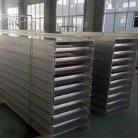 China Screws Installation Long Span Straight Cable Tray  high load capacity for sale
