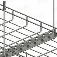 China ISO9001 Stainless Steel Wire Cable Tray Powder Coated / Electro Galvanized for sale