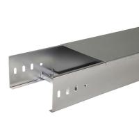 China Black Rectangle Stainless Steel Cable Tray Customized Size ISO9001 approved for sale