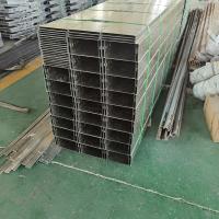 China Suspended SS Cable Tray Ventilation / Perforation Groove ISO9001 for sale