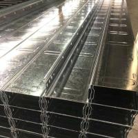 China Single Rail Aluminum Cable Tray Customized Bolt on Installation for sale