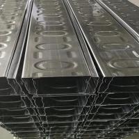 China Silver 200kg/m Metal Cable Tray Fire Resistance Cable Support Systems for sale