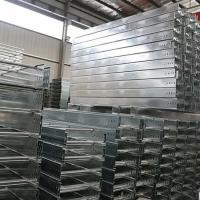 China Wall Mounted Cable Tray Galvanized Steel  for Power Distribution for sale