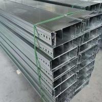 China DongKuo Hot Dip Galvanized Cable Tray Wall Mounted / Suspended HDG Tray for sale