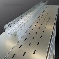 China Lightweight Easy Install Cable Tray Perforated With Smooth Surface for sale
