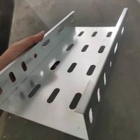 China 200kg/M Aluminium Cable Tray Customized Width Bolt On Installation for sale