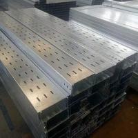 China Industrial Sheet Metal Cable Tray Fire Resistant 200kg/M Load Capacity for sale