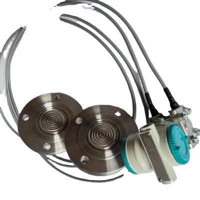 China Hank LCD Display Double Flange Differential Pressure Transmitter HK-801M4 with 0.1% Accuracy and 100MPa Range for sale