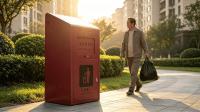 China Customizable Solar Powered Trash Compactor Galvanized Steel Smart Bin Full Load Reminder Mosquito Elimination System for sale
