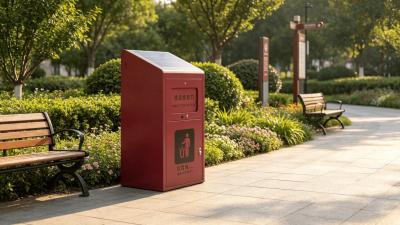 China Intelligent Phone Charging Solar Garbage Bin Environment Monitoring WiFi Smart Trash Can Galvanized Steel Body for sale