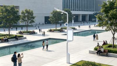 China IP65 Smart Road Light Phone Charging Smart Street Lamps for sale