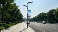 China LED Display Screen Smart Street Light Pole Smart Lighting Smart Light Pole IP65 for sale