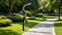 China Environmental Monitoring Smart Street Pole Outdoor WiFi AP Street Light With Pole for sale