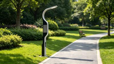 China Environmental Monitoring Smart Street Pole Outdoor WiFi AP Street Light With Pole for sale