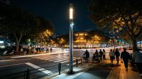 China Two Wheeler Charging Smart Road Lighting E Bike Charging Smart City Pole for sale