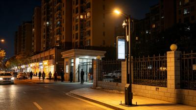 China Highway Smart Street Lamp Service Area Smart Street Light for sale