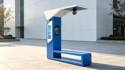 China Campus Solar Powered Benches Smart Lighting Solar Powered Smart Bench With LED Lighting for sale