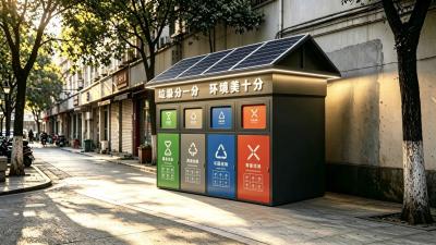 China Intelligent AI Monitoring Solar Compacting Bins Face Recognition Smart Rubbish Bin for sale