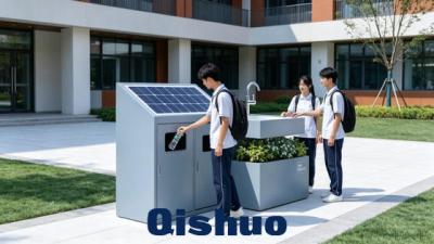 China Photovoltaic Urban Planter Boxes Remote Control Outdoor Commercial Planter Boxes for sale
