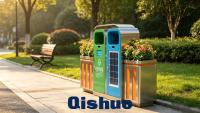 China Sensor Water Outlet Smart Planter Box Environmental Monitoring Outdoor Planter Box With WiFi Sharing for sale