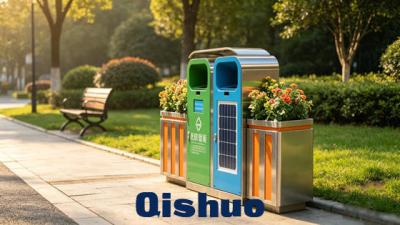 China Sensor Water Outlet Smart Planter Box Environmental Monitoring Outdoor Planter Box With WiFi Sharing for sale