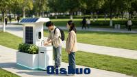 China Auxiliary Lighting Smart Planter Box Phone Charging Outdoor Planter Box Customizable for sale