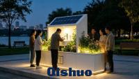 China AI Control Smart Planter Box Data Analysis Commercial Outdoor Planter Boxes With Remote Control for sale