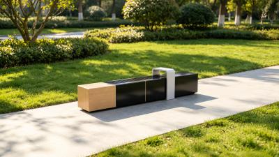 China Courtyard Smart Lounger Bench Wireless Charging Two USB Charging Smart Lighting for sale