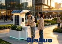 China Remote Control Urban Garden Boxes WiFi Sharing Outdoor Plant Box With Sensor Water Outlet for sale