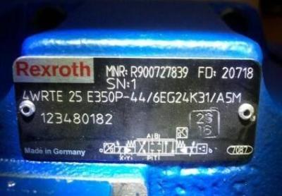 China New Valve on Stock 4WRTE25E350P-44/6EG24K31/A5M R900727839 for sale